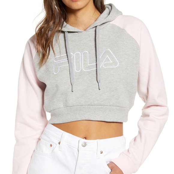Fila | Tops | Fila Valeria Crop Top Hoodie Nwt | Poshmark